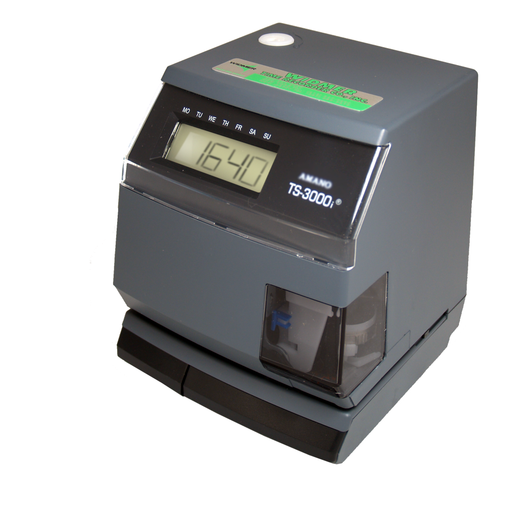 Time & Date Stamps – Widmer Time Recorder