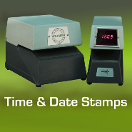 Time & Date Stamps – Widmer Time Recorder